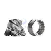 China 38*17*6.5Mm Conical Burr Grinder Blades Stainless Steel Light Coating for sale