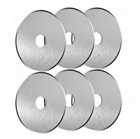 China Industrial Precision Stainless Steel Meat Slicer Blade Cutter Disc Circular Knife for Pork Beef Fish Slitting for sale
