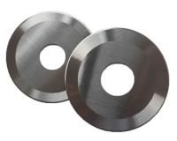 China Round Cutter Blade Slitting Cutter Round Carbide Roll Cutting Circular Knives for Disc Blade Round Rotary Blade for sale