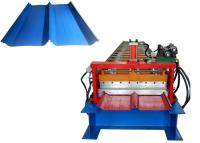 China Cr12 Cutter Standing Seam Roll Forming Machine Dimension 8600 * 1300 * 1450mm for sale