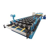 China PPGI Corrugated Sheet Roll Forming Machine , Metal Roof Roll Forming Machine Non Scratch for sale