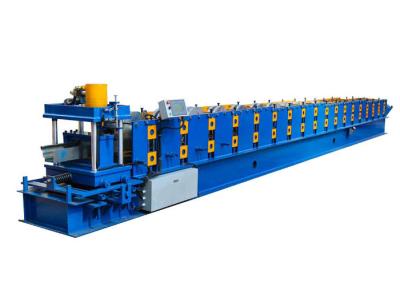 China Power 5.5 KW Seamless Aluminium Gutter Machines , Gutter Rolling Machine Customized Color for sale