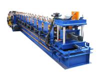China Power 5.5 KW Seamless Aluminium Gutter Machines , Gutter Rolling Machine Customized Color for sale