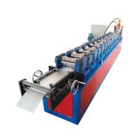 China 380V Voltage Shutter Door Roll Forming Machine Shaft Diameter 50mm Speed 8-15m/Min for sale