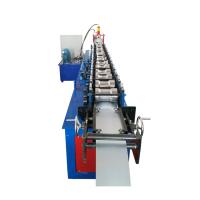 China 380V Voltage Shutter Door Roll Forming Machine Shaft Diameter 50mm Speed 8-15m/Min for sale