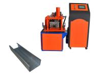China Furring Gypsum Channel Roll Forming Machine , Light Steel Keel Roll Forming Machine Durable for sale