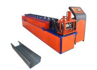 China Furring Gypsum Channel Roll Forming Machine , Light Steel Keel Roll Forming Machine Durable for sale