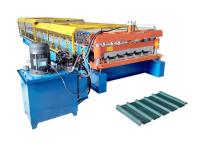 China 3.5 Tons Trapezoidal Sheet Roll Forming Machine , Sheet Metal Roll Forming Machines 380V for sale