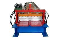 China Self Locked Standing Seam Metal Roof Roll Former Coil Width 1000mm Power 7.5KW for sale
