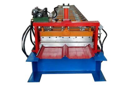 China Self Locked Standing Seam Metal Roof Roll Former Coil Width 1000mm Power 7.5KW for sale