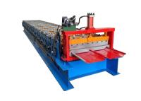 China Self Locked Standing Seam Metal Roof Roll Former Coil Width 1000mm Power 7.5KW for sale