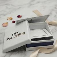 China Jewelry Paper Box featuring neat crisp shape texture perfect as universal packaging gift box for jewelry and light luxury accessories for sale