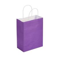 China Biodegradable Kraft Paper Bag Plastic Free Packaging Alternative Ideal for Holiday Gift Packaging and Retail Applications for sale