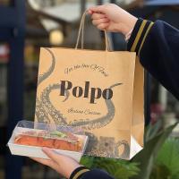 China Kraft Paper Bag Heavy Duty Recyclable Material Available in Various Thicknesses and Custom Sizes with Multiple Handle Types for sale