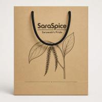 China Eco Friendly Kraft Paper Bag with Strong Rope Handles Ideal for Retail Stores Food Brands Gift Packaging and Takeaway for sale
