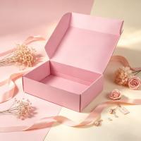 China Customizable Corrugated Paper Box with One Piece Foldable Design and Minimal Tape Requirement for Quick Secure Packaging for sale