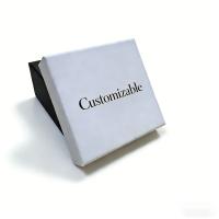 China Jewelry Paper Box crafted from coated art paper and grey board with hot stamping debossing and UV printing for a luxurious appearance for sale