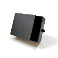 China Elegant Jewelry Paper Box with Drawer Style Storage Velvet Lining and Divided Compartments for Rings Earrings Necklaces for sale
