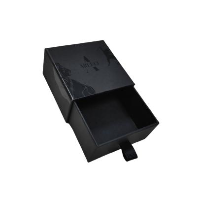 China Jewelry Paper Box with custom foil stamping color printing embossing options and flannel sponge lining for scratch and shock resistance for sale