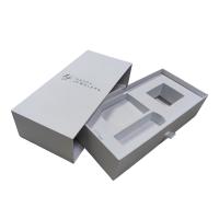 China Cosmetic Paper Box with gold and silver hot stamping window cut embossing and debossing customizable size for creams and serums for sale