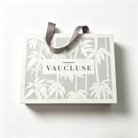 China Recycled Gift Bags with Customizable Surface Printing Foil Stamp Embossment and Inner Foam Shape for Wrist Watch Packaging for sale
