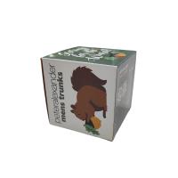 China High-weight coated white cardboard Cosmetic Paper Box with smooth fine surface excellent stiffness and partial embossing delivering packaging for sale