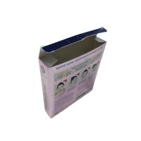 China Customizable Cosmetic Paper Box with die cutting creasing gluing and partial hot stamping made from coated white cardboard for skincare packaging for sale