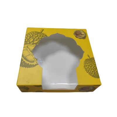 China Custom size Package Paper Box made from food grade coated white paper with matte lamination and optional gold stamping for food packaging for sale