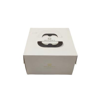 China Thick white card paper Package Paper Box with matte lamination die cutting creasing UV printing hot stamping dust proof oil resistant for sale