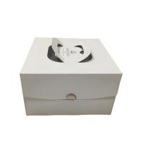 China Thick white card paper Package Paper Box with matte lamination die cutting creasing UV printing hot stamping dust proof oil resistant for sale