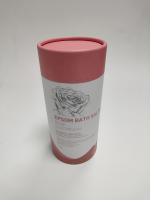 China paper tube featuring sleek elegant design wrapped with specialty paper and optional flocked lining to prevent jewelry scratches for sale
