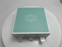 China Custom Cake Cardboard Box Available in Drawer Book Shaped and Top Bottom Lid Styles Made from Coated Paper Mounted Grey Board for sale