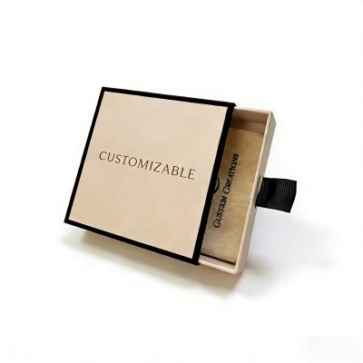 China Custom size Jewelry Paper Box featuring hot stamping and embossing on greyboard mounted specialty paper ideal for packaging and retail display for sale