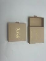 China Custom Jewelry Paper Box with rigid cardboard matte laminated surface multiple styles including flip lid drawer and two piece box featuring hot stamping embossing and UV printing for sale