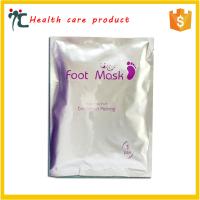 China magic peeling exfoliating moisturizing foot/ feet care heel peel mask spa socks for sale