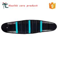 China rubber copper high waist abdominal training trimming support girdle belt waistband for sale