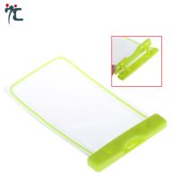 China pvc mobile cell phone waterproof plastic polyester sports bag for phone for sale