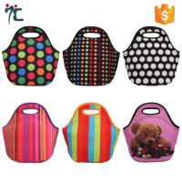 China wholesale polyester neoprene insulated waterproof bento fitness lunch picnic tote bag for sale