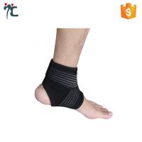 China neoprene padded elastic gym basketball ankle strap support brace for sale