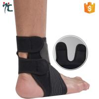 China neoprene padded elastic gym basketball ankle strap support brace for sale