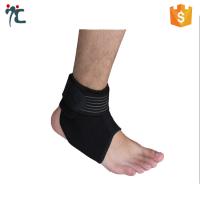 China neoprene padded elastic gym basketball ankle strap support brace for sale