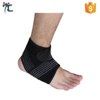 China neoprene padded elastic gym basketball ankle strap support brace for sale