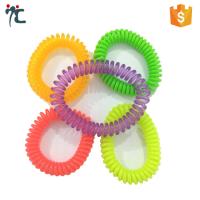 China anti mosquito insect repellent silicone bracelet band wristband for sale