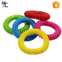 China anti mosquito insect repellent silicone bracelet band wristband for sale