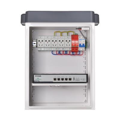 China Custom Sheet Metal Cabinet Fabrication Outdoor Distribution Box for sale