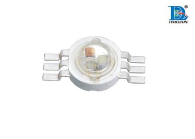 China 3 * 1W High Power RGB LED Doide 350mA 100lm for Architectural Lighting for sale