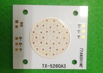 China 80Watt RGB LED Array for LED Par Stage Lighting , Red 620nm - 630nm for sale