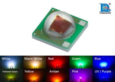 China IR 3W SMD LED Diode 618nm - 628nm 700mA CCTV Carema Red LED for sale