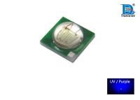 China 700mA 3W UV SMD LED Diodes 380nm - 400nm UV-A for Cosmetic Sterilization for sale
