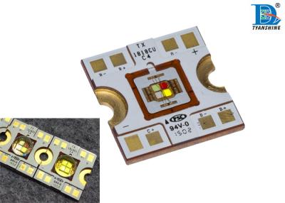 China RGBW Led Light Module , 30W Multichip Color-Mixing LEDs Emitter for sale
